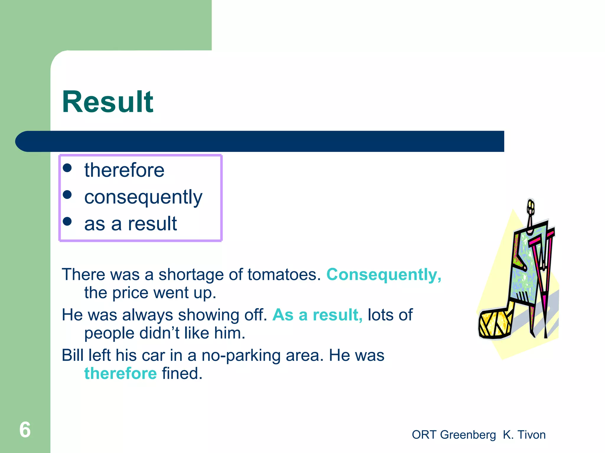 Connectors and examples | PPT