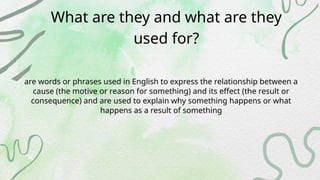 Connectors cause and effect in english.pptx