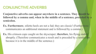Connectors & conjunctions | PPTX