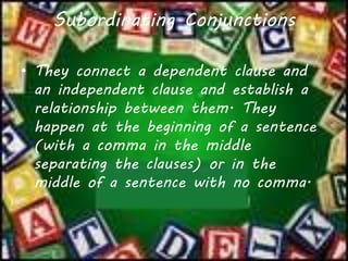 Connectors in english grammer | PPTX