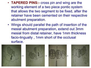 CONNECTORS IN FIXED PARTIAL DENTURE(devesh rathi).ppt