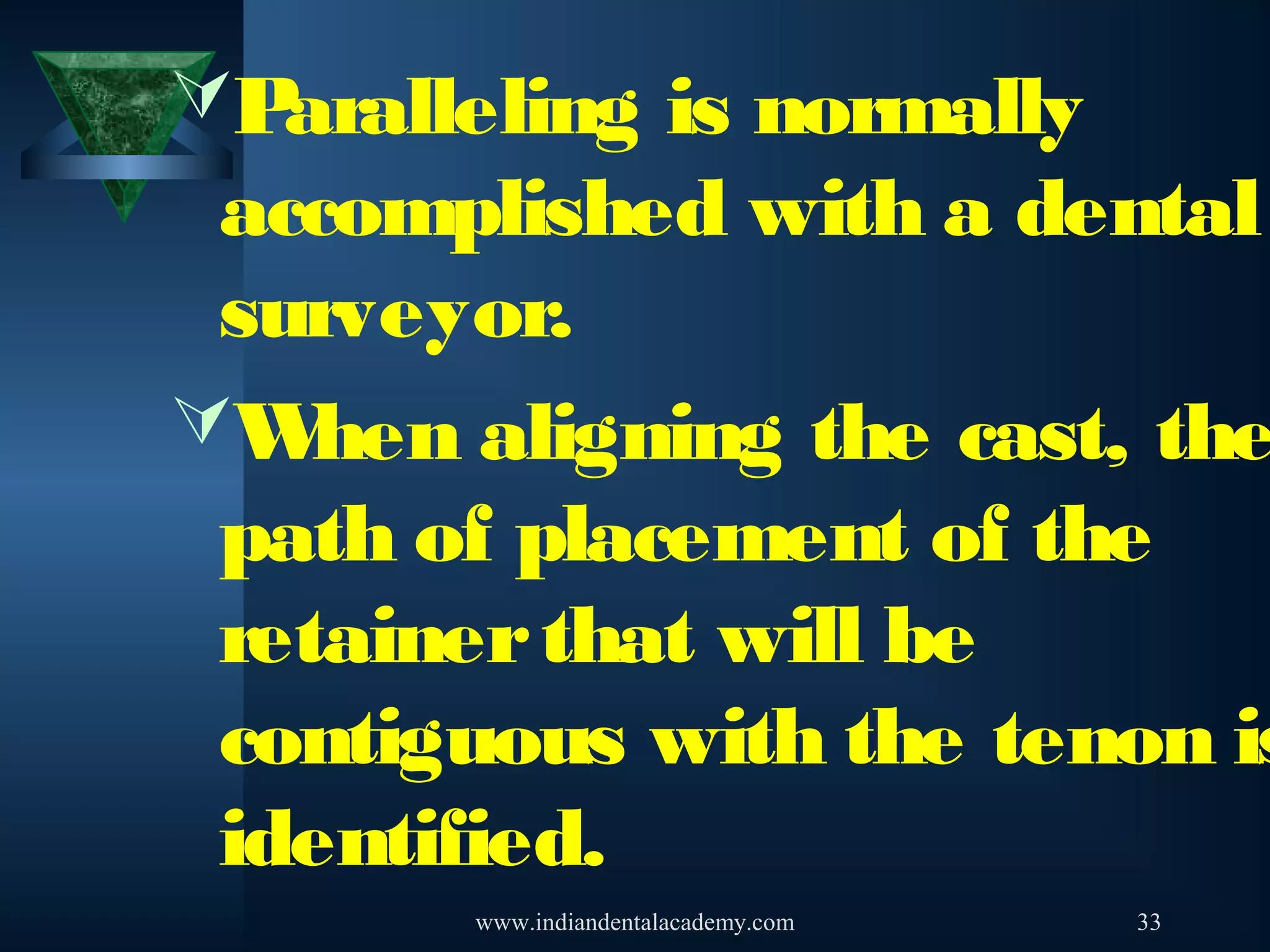 Connectors –in fpd/ dentistry schools | PPT