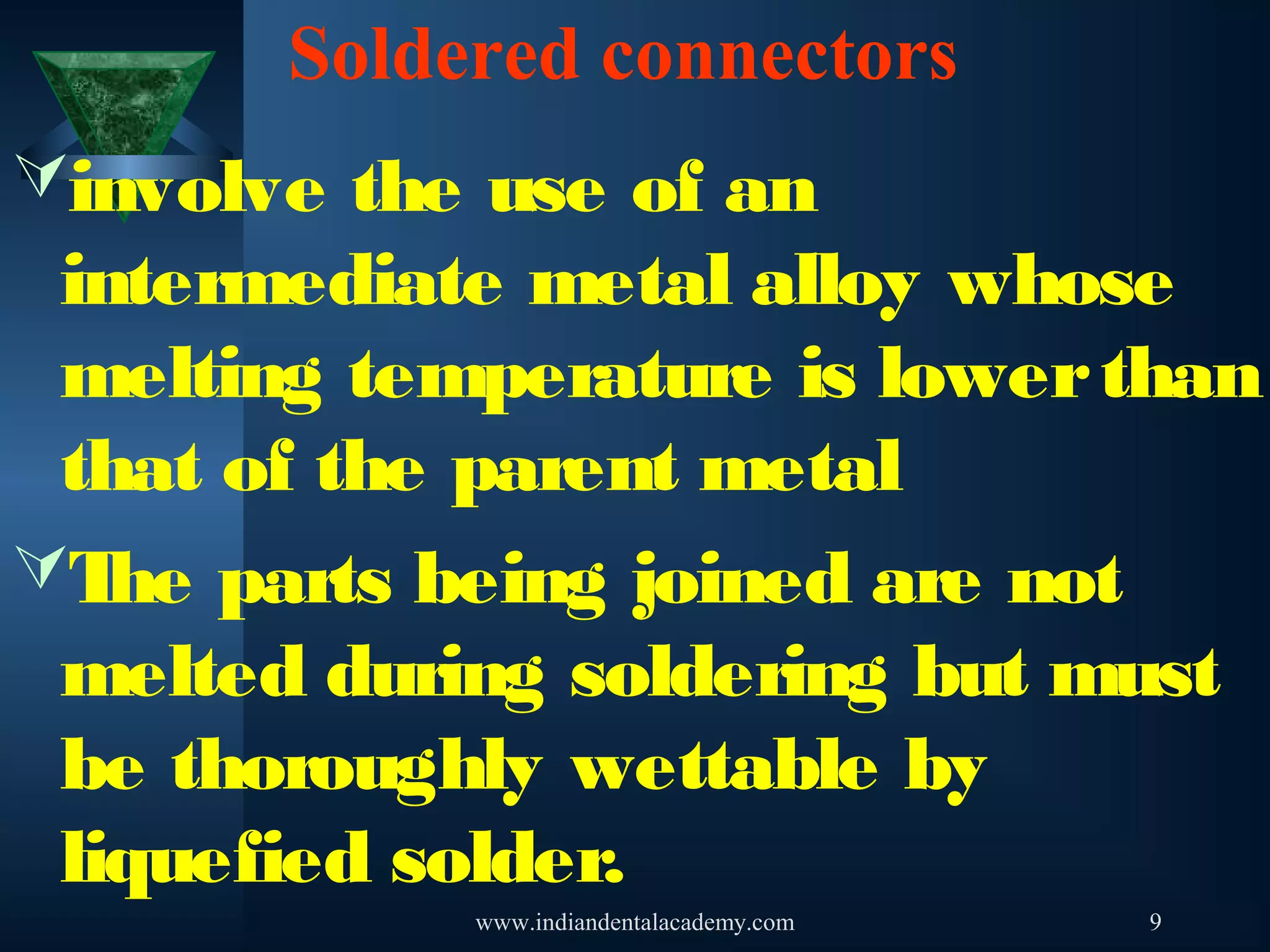 Connectors –in fpd/ dentistry schools | PPT