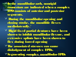 Connectors –in fpd/certified fixed orthodontic courses by Indian dental ...
