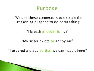 Connectors of purpose | PPTX