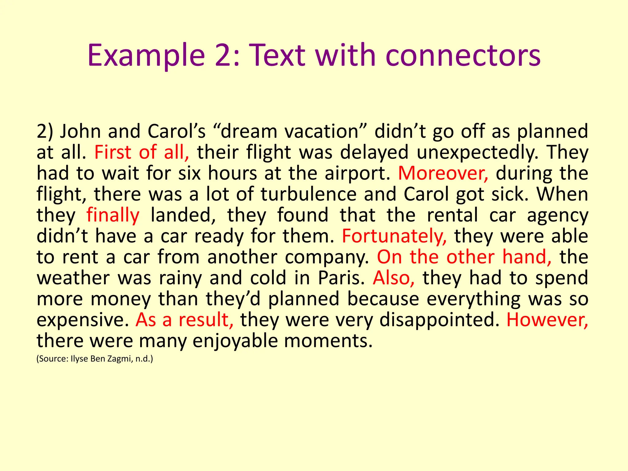 Connectors Resumo.pdf english vocabulary for academic English | PDF