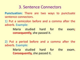 Connectors Resumo.pdf english vocabulary for academic English | PPT