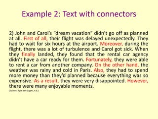 Connectors Resumo.pdf english vocabulary for academic English | PPT