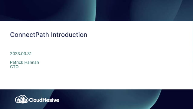 ConnectPath Introduction | PPT