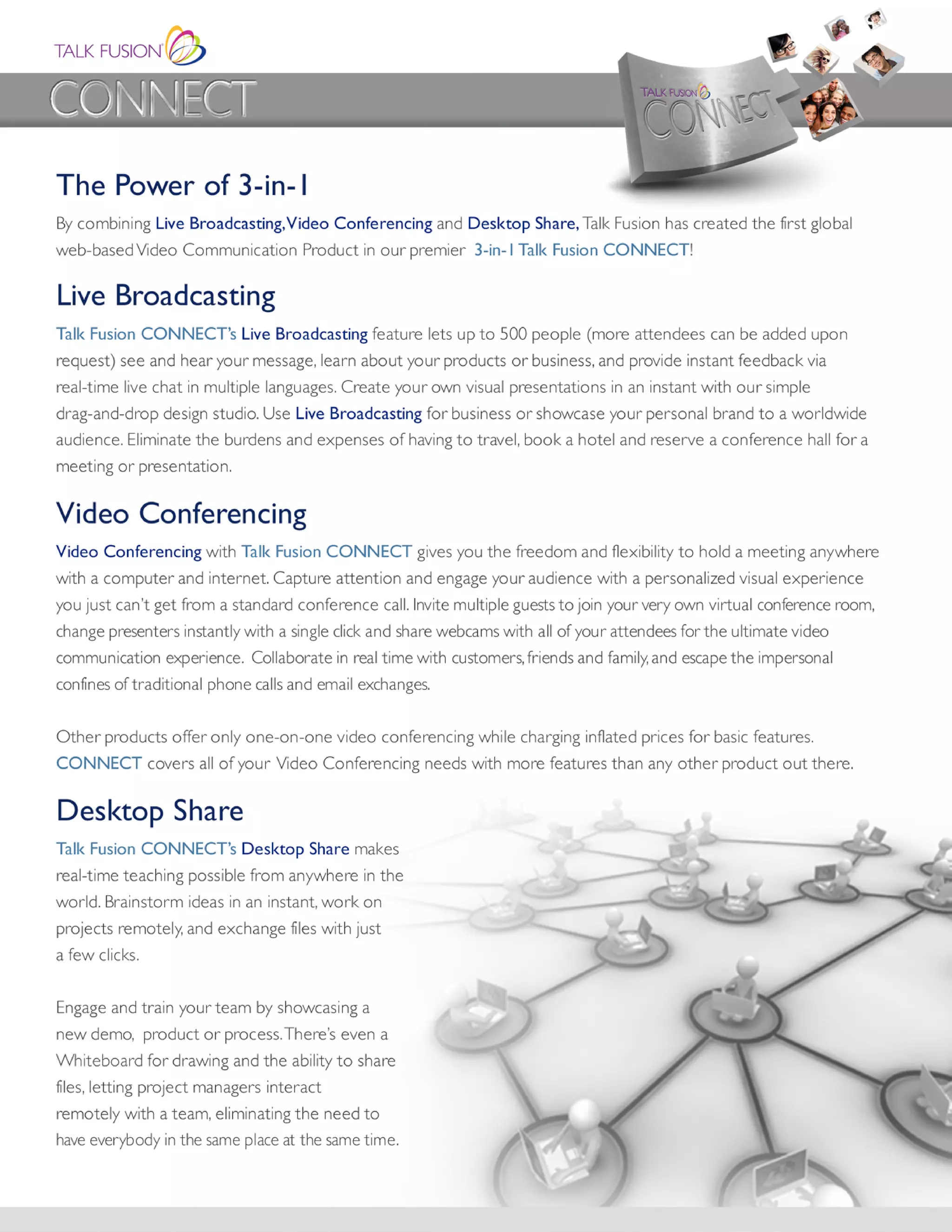 Video conferencing that really works. | PDF