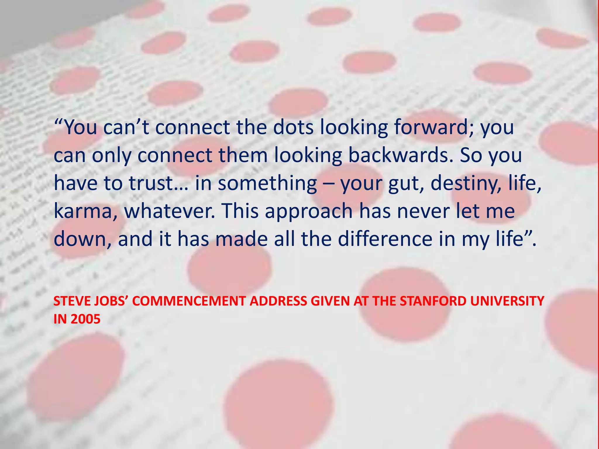 Connect the dots | PPTX