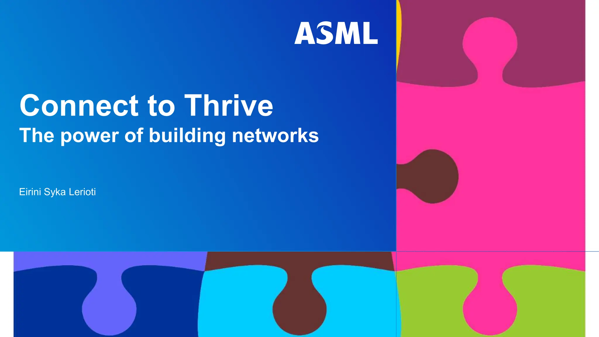 Connect to Grow: The power of building networks | PPTX