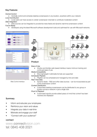 Connectvision Screensaver | PDF