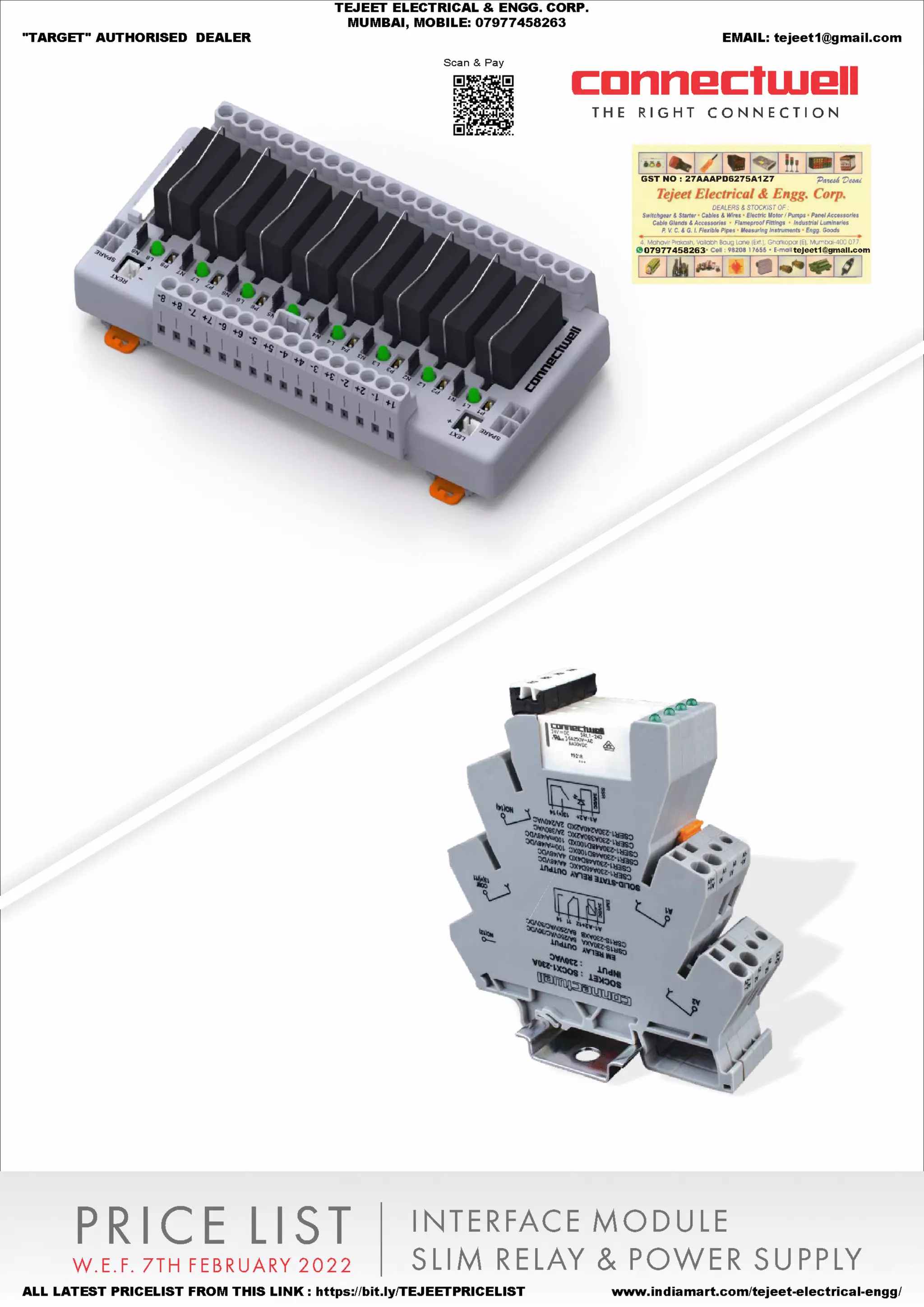 CONNECTWELL INTERFACE MODULE & SMPS PRICE LIST wef 07-02-2022.pdf