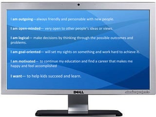 Hello My Name Is Chelsea Connelly | PPT