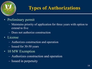 Hydro 101 - A primer on the hydropower relicensing process - Allyson ...