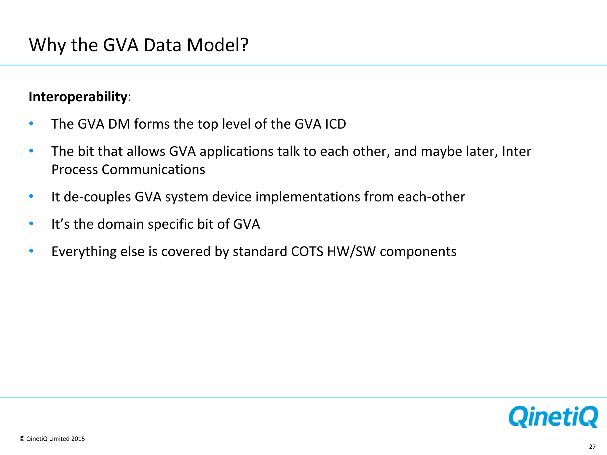 Generic Vehicle Architecture – DDS at the Core. | PPTX