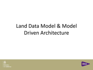 Generic Vehicle Architecture – DDS at the Core. | PPTX