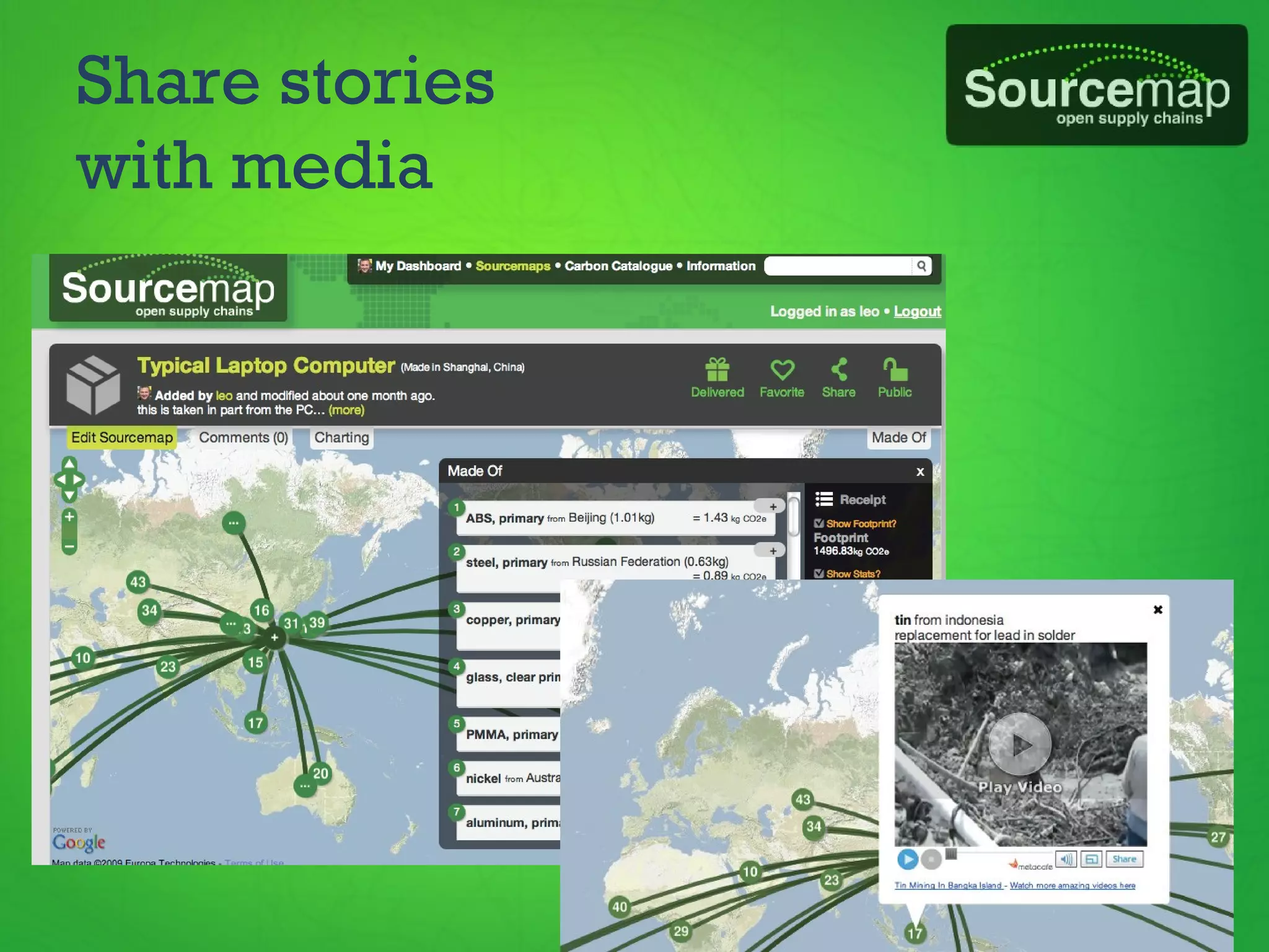 Sourcemap Presentation at Google Tech Talk | PPT