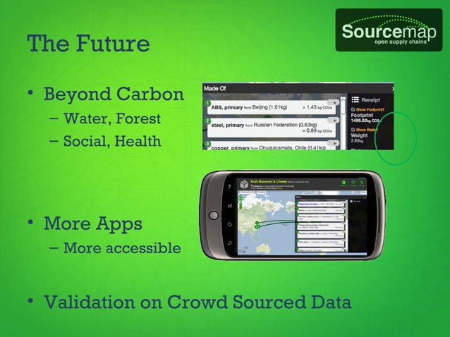 Sourcemap Presentation at Google Tech Talk | PPT