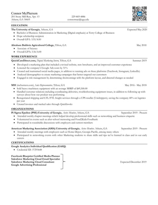 Connor new resume | PDF