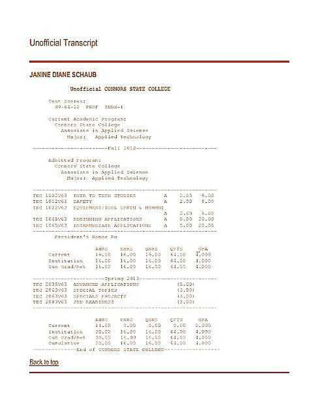 Connors state college | PDF