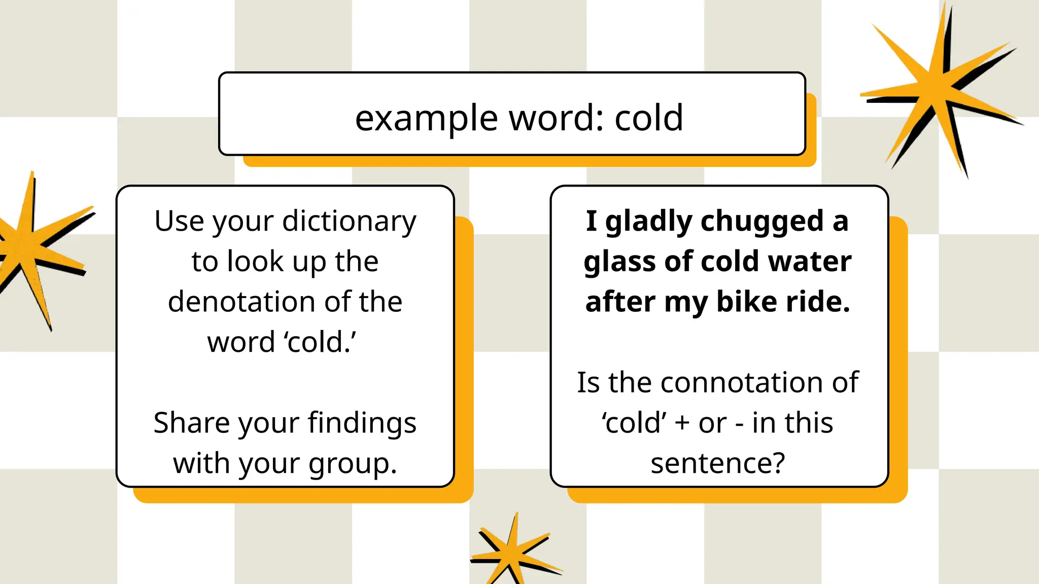 Connotation and Denotation English Lesson Education Presentation in ...