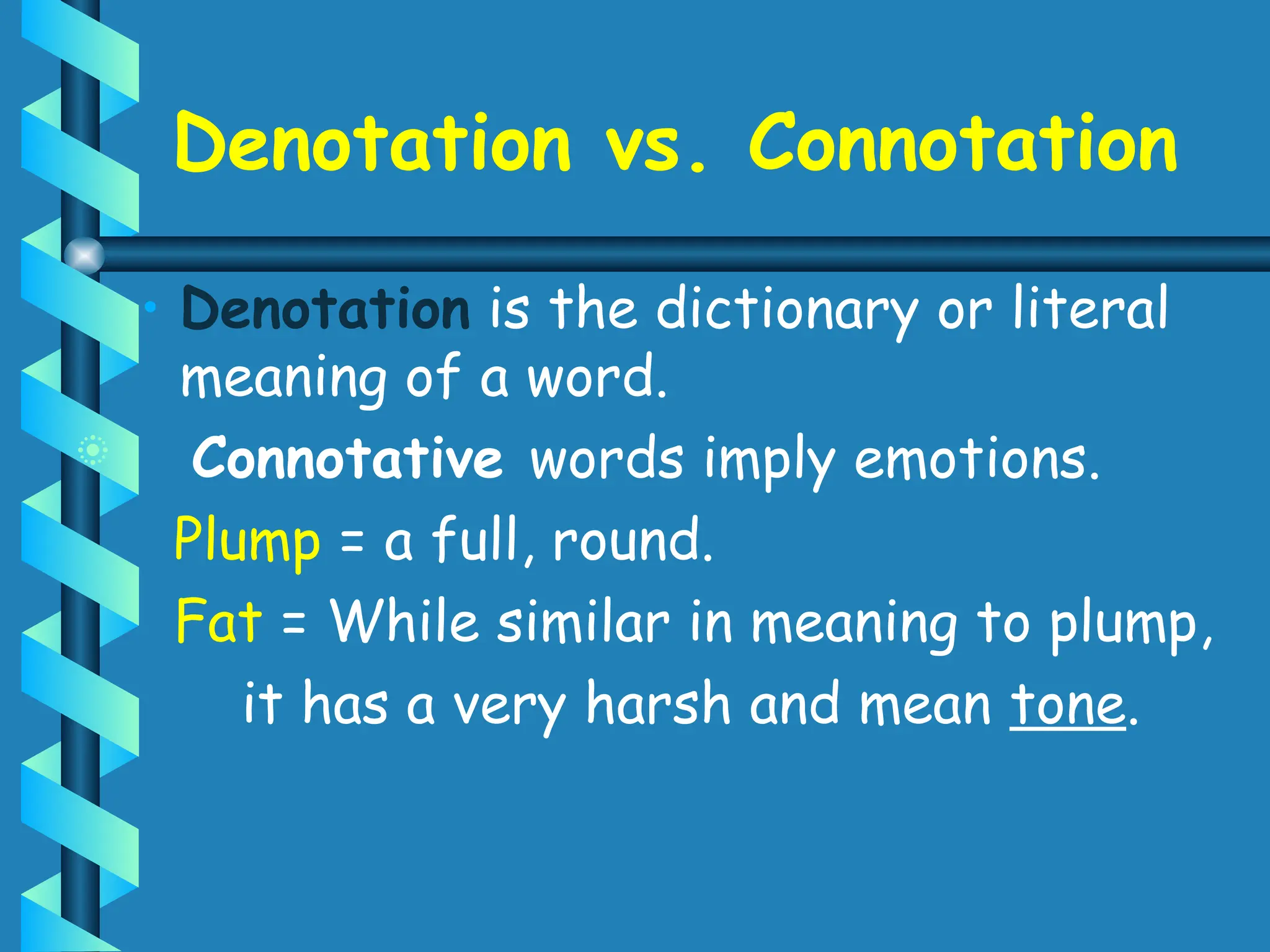 connotation and denotation ppt ...
