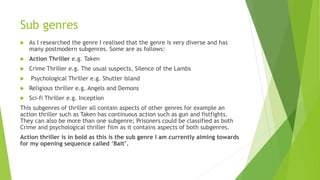 AS MEDIA GENRE RESEARCH | PPT