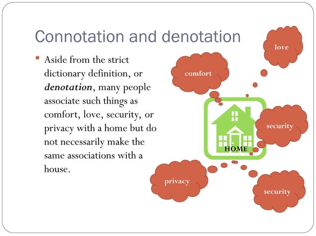 Connotative and denotative connotation_versus_denotation.ppt