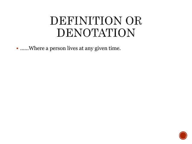 Connotation vs. denotation | PPT