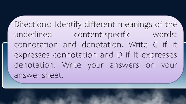 connotative and denotative English2.pptx | Reptiles | Pets