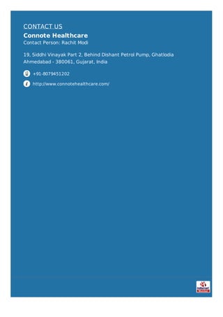 Connote Healthcare, Ahmedabad, Allopathic Medicines | PDF