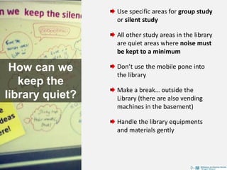 Get to now the Social Sciences Library | PPT