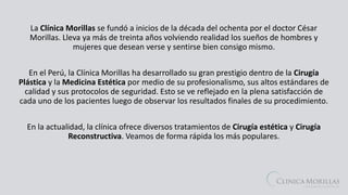 Conoce todo sobre la Clínica Morillas en Lima, Perú | PPTX