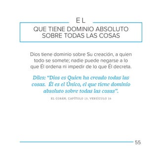 CONOCE A DIOS. Conoce el bien. . | PDF