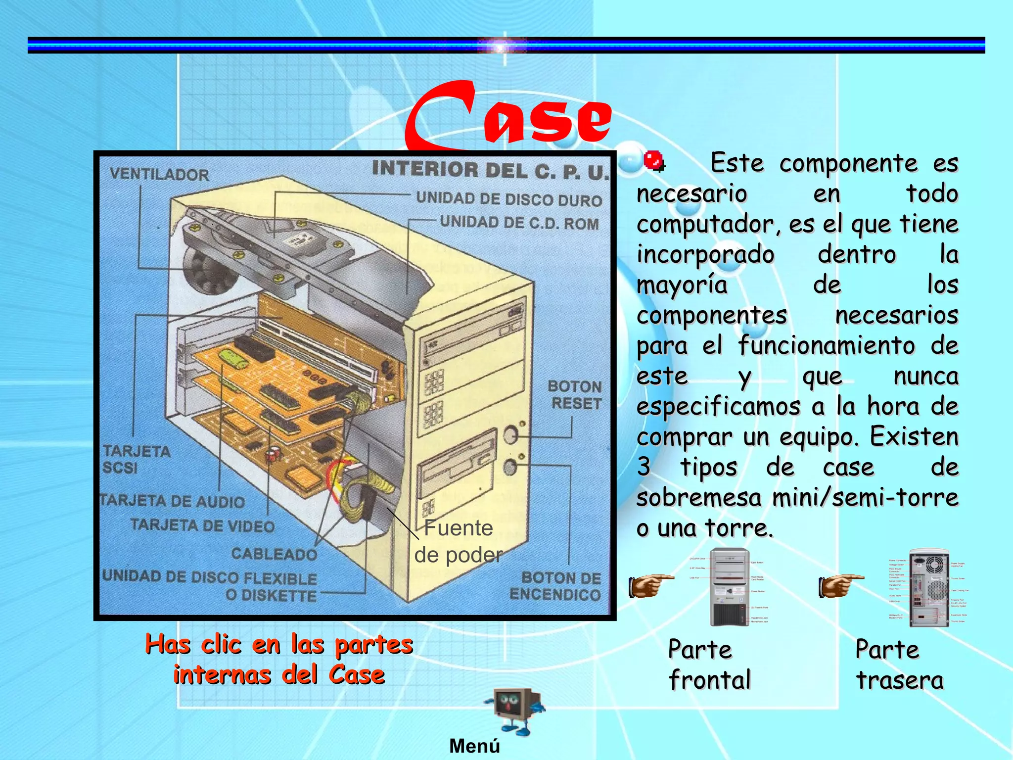 Conoce las partes del pc. (interactivo) | PPT