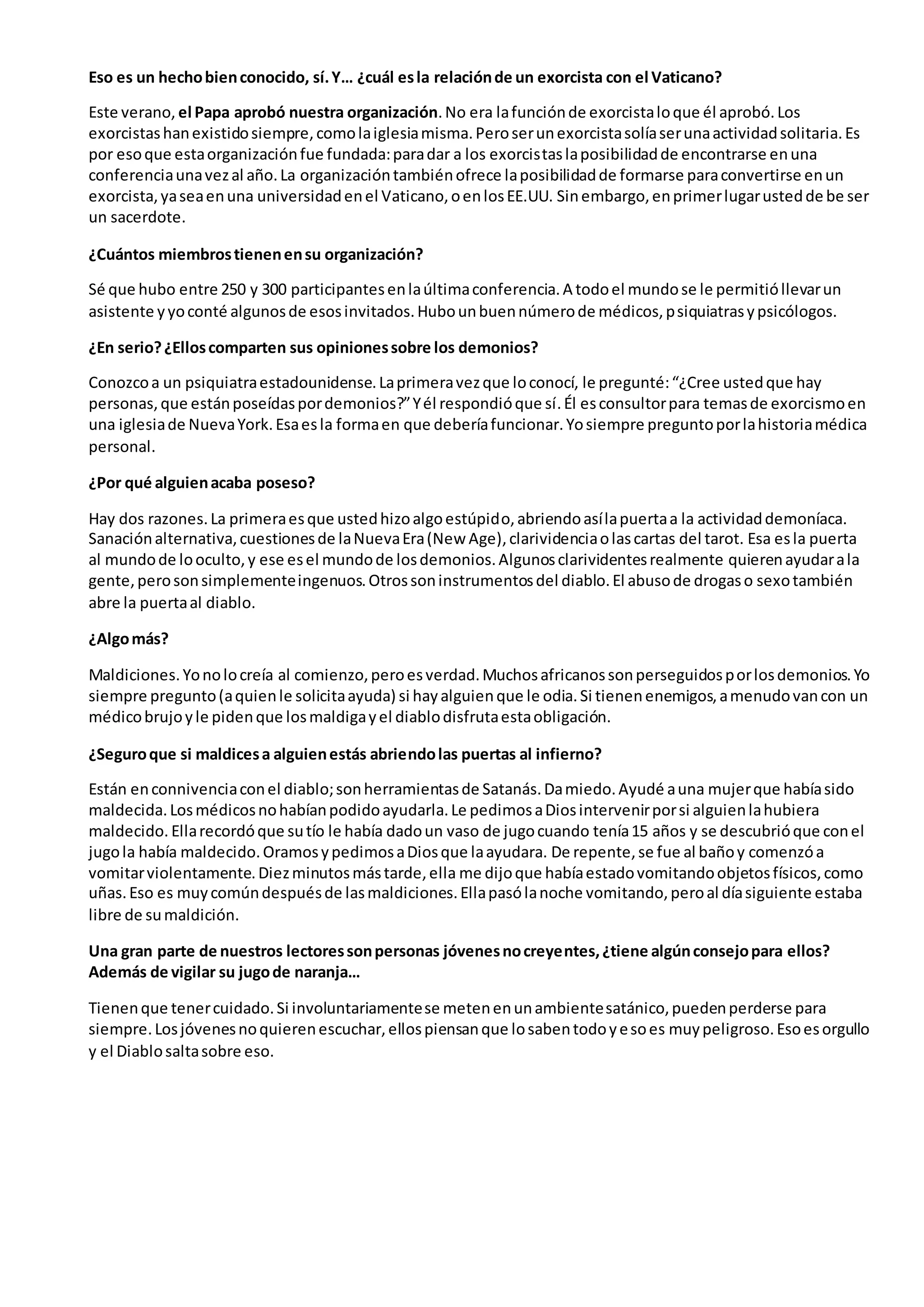 Conoce los principales instrumentos del diablo | DOCX