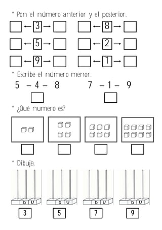 Conoce numeros del 0 al 30 | PDF