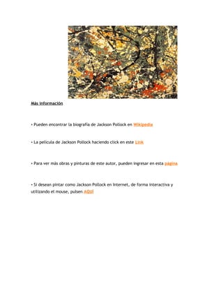 Conociendo a Jackson Pollock | DOC