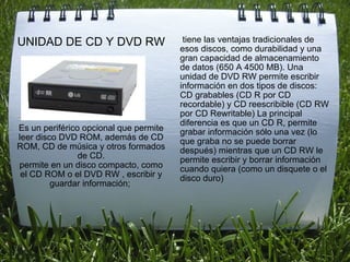 conociendo el computador | PPT