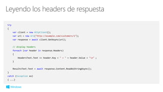 Conociendo el consumo de datos en Windows Phone 8.1 | PPT