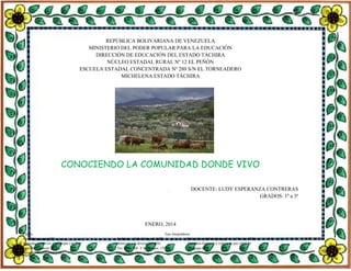 CONOCIENDO LA COMUNIDAD DONDE VIVOaaa.doc