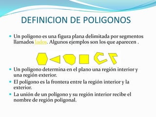 Conociendo los poligonos | PPTX
