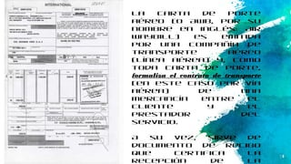 Conocimiento de embarque | PPT