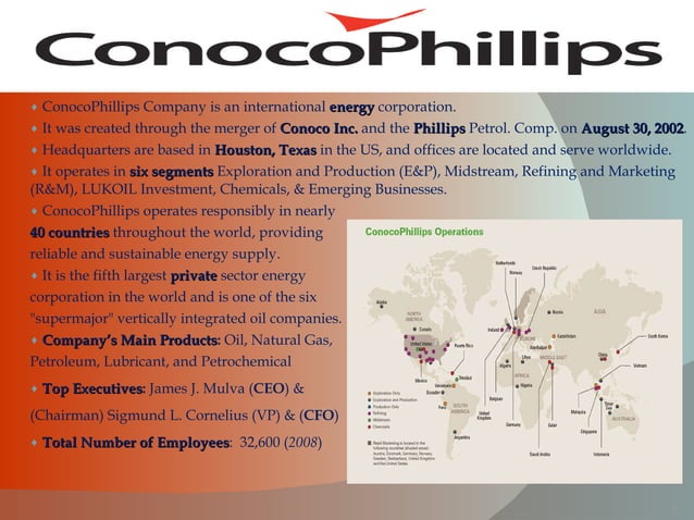 Conoco Phiillips | PPT