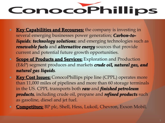 Conoco Phiillips | PPT