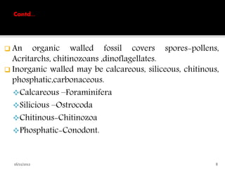SIGNIFICANCE OF CONODONTS IN MICROFOSSIL HISTORY | PPTX