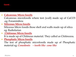 SIGNIFICANCE OF CONODONTS IN MICROFOSSIL HISTORY | PPTX