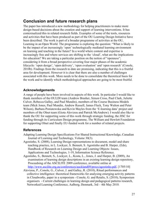 Conole connected final | PDF